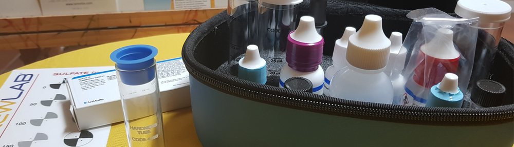 Análisis de agua en casa [Kit Brewlab® Basic de LaMotte Company ...